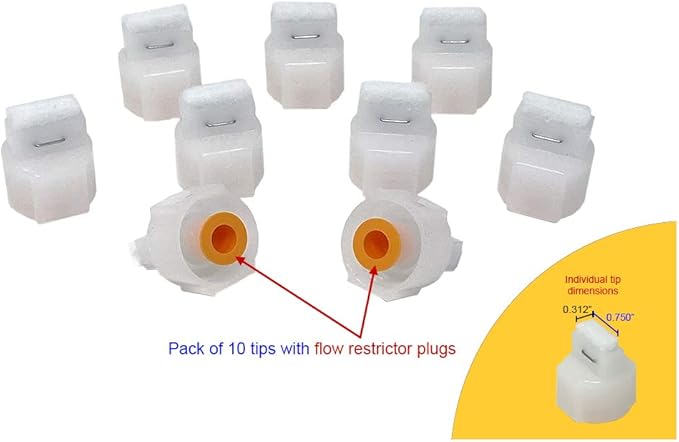 Amazon.com: Felt Tip Applicators 0.750" x 0.312" (Qty. of 10): Home ...