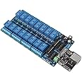 Amazon.com: Ethernet Controller Network Web Server + 16-Channel Relay Module with RJ45 Interface ...