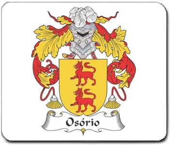 Amazon.com : Osorio Family Crest Coat of Arms Mouse Pad : Office Products