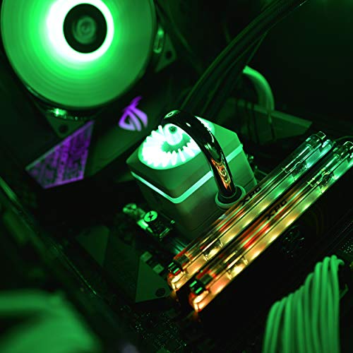 DEEPCOOL Captain 360X WH RGB AIO CPU Liquid Cooler, Anti-Leak Tech ...