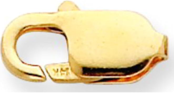 Amazon.com: 14K Gold Lobster Clasp 15.8mm