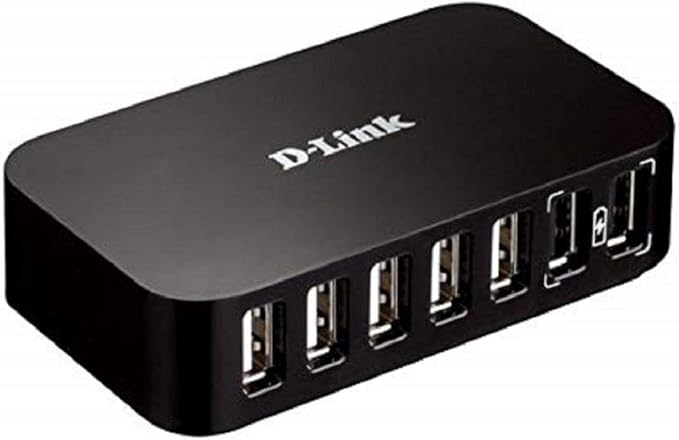 D-Link USB 2.0 7 Ports Hub DUB-H7: Amazon.co.uk: Computers & Accessories