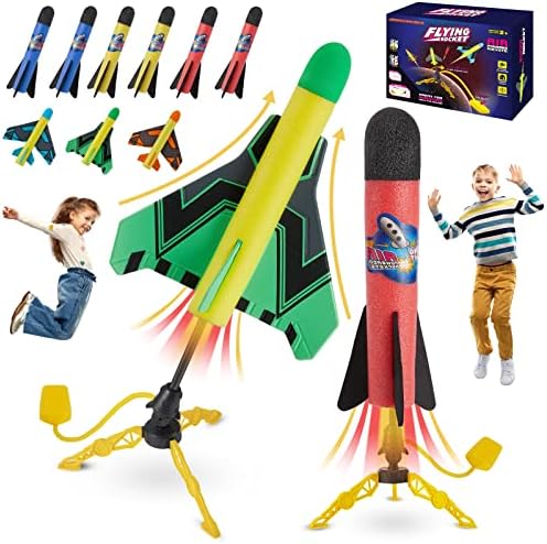 Rocket Toy Outdoor Rocket Launcher for Kids Rocket Outdoor Toy for Kids ...