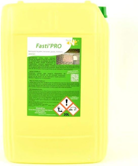 FASTI'PRO : Nettoyant façades, terrasses, dalles: Amazon.fr: Bricolage
