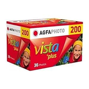Amazon.com : Agfa Photo Vista Plus 200 Flexible Color Film, 3 Pack 135 ...