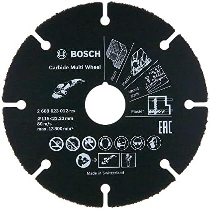 Bosch Professional 2608623012 Cutting Disc Multiwheel of Tungsten ...