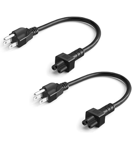 Mickey Mouse C5 To NEMA 5-15P 1ft Cable CableLeader 1ft Mickey Mouse AC ...