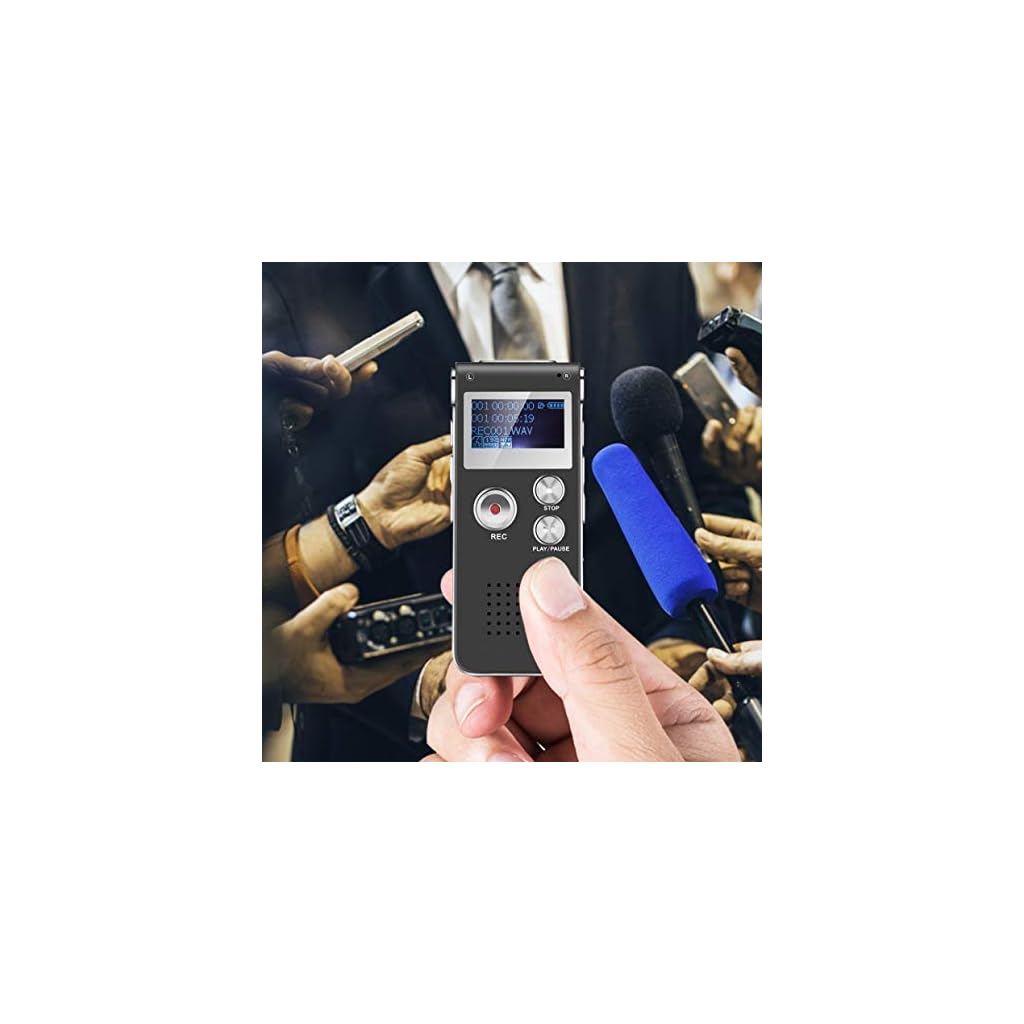 Mini Voice Recorder for Lectures Meetings&Class -aiworth 8GB Digital ...