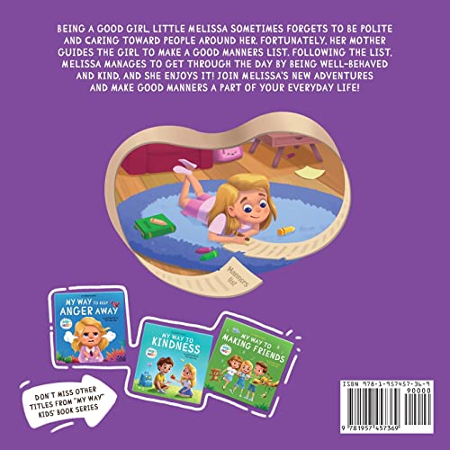 My Way to Good Manners: Kids Book about Manners, Etiquette and Behavior ...