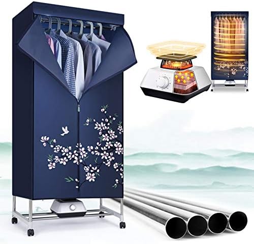 2-Tier Home Electric Clothes Dryer 1200W Large Capacity 15Kg Double ...