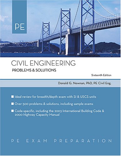 Civil Engineering: Problems & Solutions: Newman, Donald: 9781419516474 ...
