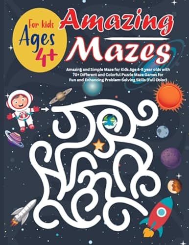 Smart Kids Zone - Amazing Simple Mazes for Kids Ages 4+: Amazing and ...