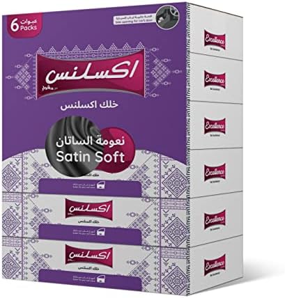 Excellence Prestige Facial Tissue 80 Sheets x 2-Ply - Pack of 6 price ...