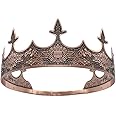 Amazon.com : Generic King Crowns for Men, Theme Party Metal Hair Band ...