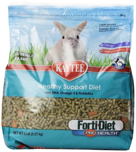 Kaytee forti Diet Pro Health Rabbit Food Juvenile Young Small Rabbits ...