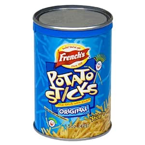Amazon.com: French's Potato Sticks, Original, Sticks to Go, 1.5-Ounce ...