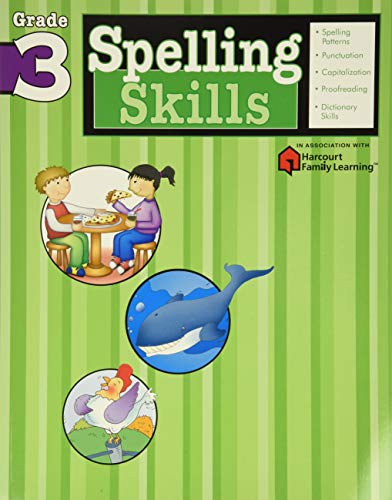 Spelling Skills: Grade 3 (Flash Kids Harcourt Family Learning): Flash ...