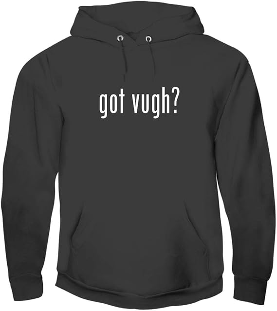 Amazon.com: got vugh? - Men's Soft Graphic Hoodie Sweatshirt, Grey ...