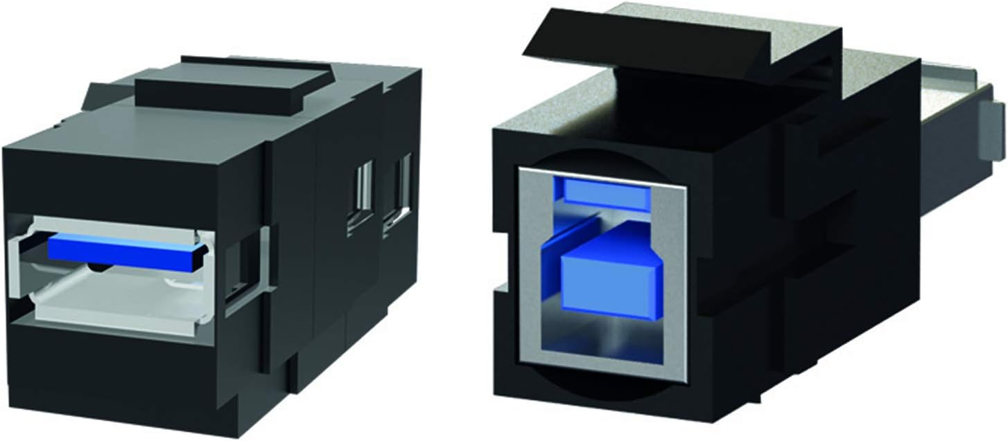 Bachmann USB A/B 3.0 Keystone Modul Datenanschluss: Amazon.de: Computer ...