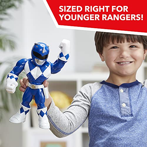 Power Rangers Playskool Heroes Mega Mighties Blue Ranger on Galleon ...