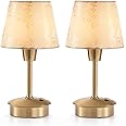 UMEXUS 2 Pack Small Cordless Table Lamp for Restaurant Dinner Table ...