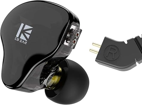 KBEAR KS2 IEM 1BA 1DD Stereo in Ear Headphone, Yinyoo HiFi Over Ear ...