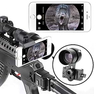 Amazon.com: Landove Rifle Scope Smartphone Mounting System- Smart Shoot ...