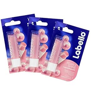 Amazon.com : Labello Pearly Shine Lip Balm - 3 pack : Beauty