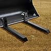 VEVOR Pallet Forks, 43 Inch Clamp on Pallet Forks, 1500lbs Capacity ...