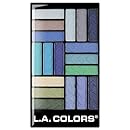 Amazon.com : L.A. Colors 18 Color Eyeshadow Palette, Shady Lady, 0.70 ...