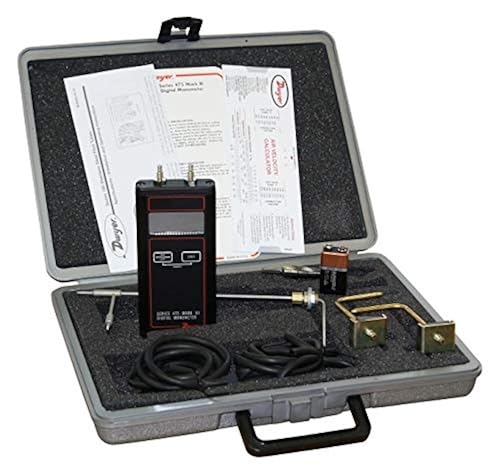 Dwyer Series 475 Mark III Handheld Digital Manometer, 0-20.00"WC Range ...