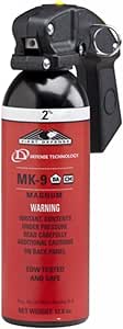 Amazon.com : Defense Technology 5099 First Defense MK-9 Stream .2% ...