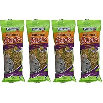 Amazon.com : Vitakraft Treat Chinchilla Calcium Sticks Net Wt 3.5 OZ ...
