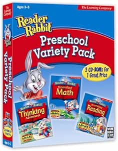 Reader Rabbit Preschool Variety Pack [OLD VERSION] : Amazon.com.mx ...