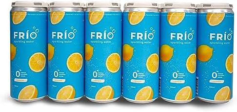 سعر Frio Lemon Sparkling Water - 12 Pack x 330ml - 0 Sugar, 0 Calories, No Artificial Sweetener ...