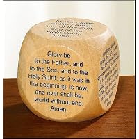 Amazon.com: Christian Brands Growing in Faith Small Wooden Prayer Cube ...