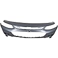 Amazon.com: Primed Front Bumper Cover Replacement for Malibu 2016 2017 ...