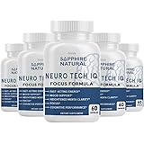 Amazon.com: (5 Pack) Neuro Tech IQ Brain Supplement Neurotech Iq Focus ...