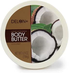 DELON Intense Moisturizing Body Butter, Coconut, 6.9 oz: Amazon.ca: Beauty