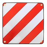 Warntafel Italien Aluminium reflektierend 500x500mm rot-weiß: Amazon.de ...