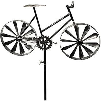 Amazon.com: 22" Patriotic Motorcycle Wind Spinner: Toys & Games