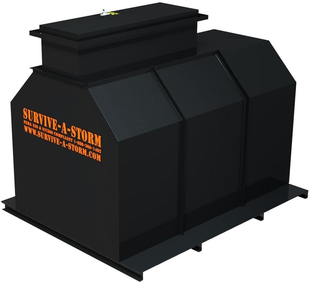 Amazon.com : 10 ft. x 6 ft. Below-Ground Tornado Storm Shelter : Garden ...