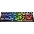 Amazon.com: AULA F98 Pro Wireless Mechanical Keyboard with Transparent ...