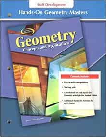 Glencoe Mathematics - Geometry: Concepts and Applications - Hands-On ...