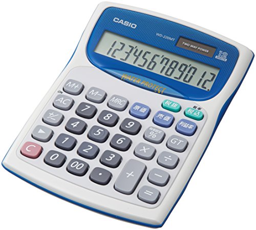 CASIO Casio desk calculator business calculator type waterproof and ...