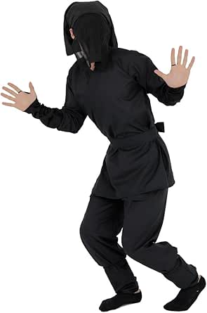 Amazon.com: Patymo Shadow Man Costume (Stagehand Stage Worker ...