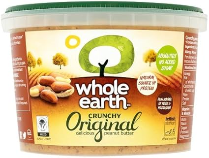 Whole Earth Crunchy Peanut Butter, 1Kg: Amazon.co.uk: Grocery