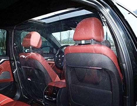 Taxi Driver Car Protection Partition Screen Cab Isolation Film ...