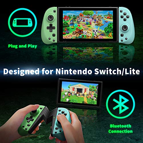【Upgraded】 ECHTPower Joy Pad Controller for Nintendo Switch, Wake Up ...