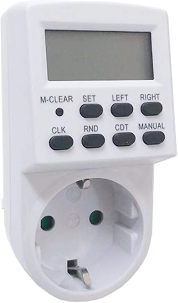 ExtraStar LCD Display Manual Programmable Digital Timer 24 Hours: Amazon.co.uk: DIY & Tools